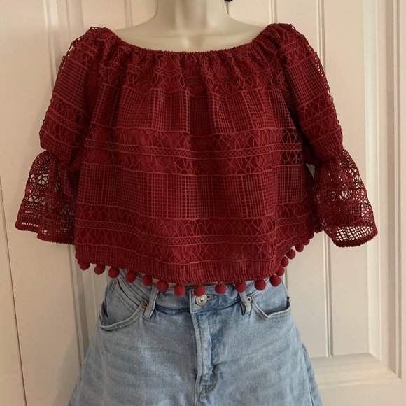 Tularosa | Tops | Embrace Your Boho Chic With This Red Tularosa Alexa ...